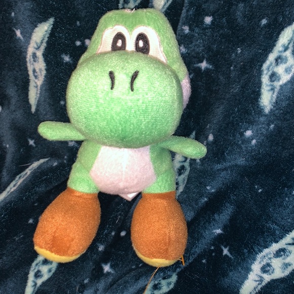 Nintendo | Toys | Nintendo Vintage Yoshi Stuffed Animal 9s Rare | Poshmark